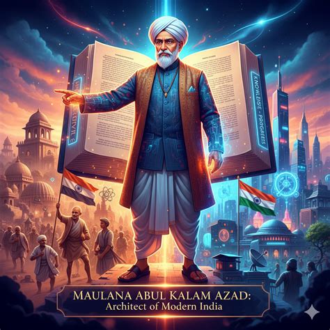 Maulana Abul Kalam Azad His Contribution To Pre And Post Independence