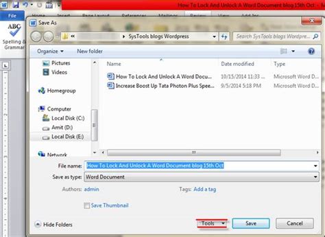 How To Lock And Unlock A Word Document Explained Here Systools Blog