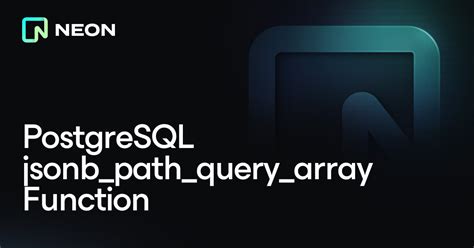 postgresql jsonb path query array function
