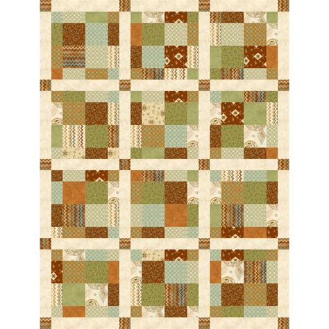 Scotch Blocks Quilt Aw 05e Downloadable Pattern