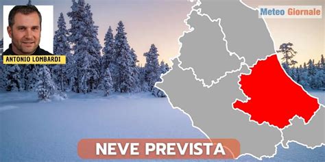 Meteo Abruzzo Arriva La Neve METEO GIORNALE
