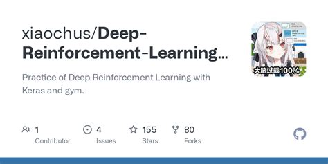 Github Xiaochus Deep Reinforcement Learning Practice Practice Of Deep Reinforcement Learning