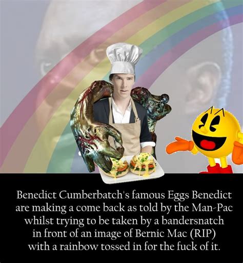 Totally Not Shopped Benedict Cumberbatch S Famous Eggs Benedict Are