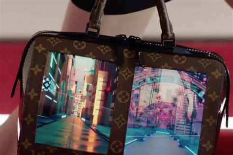 Louis Vuitton Presents Two New Bags With Built In Flexible Screens
