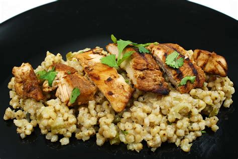 Lemon Chicken Over Sorghum Pilaf Recipe Nu Life Market