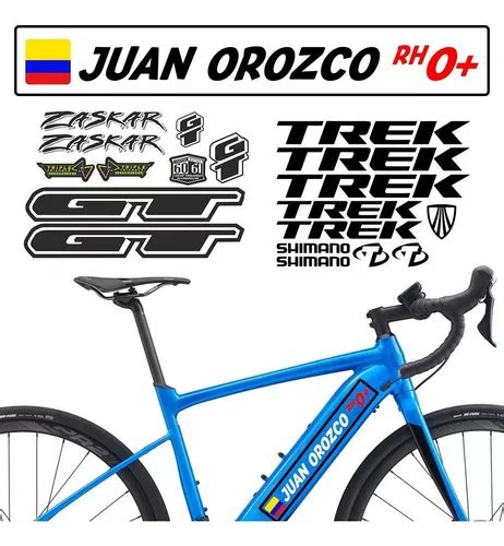 Calcomanía Bicicleta Personalizada Reflectiva Autoadhesiva MercadoLibre