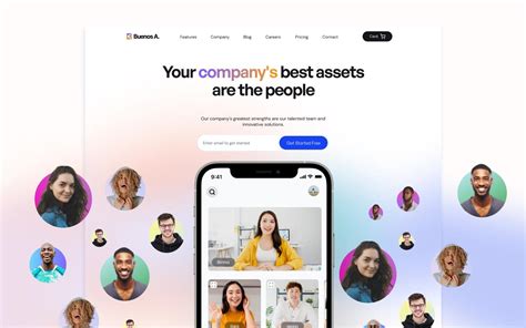 Buenos Aires Saas Html5 Responsive Website Template