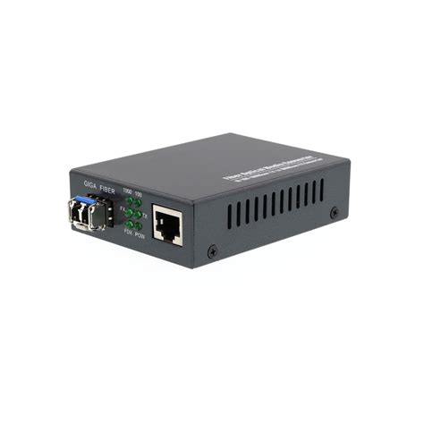 100Base FX LC Multimode 2km 1310nm Media Converter Keeping The
