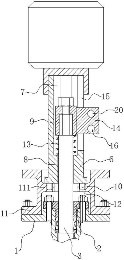 一种带有锁定功能的阀门的制作方法