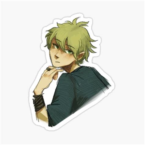 Rantaro Amami Sticker By Makeartandwar Redbubble