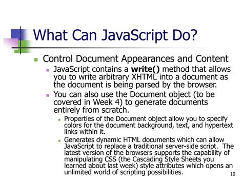 Ppt Cs 482 Web Programming And Scripting Powerpoint Presentation