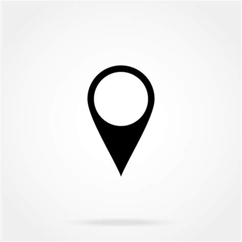Premium Vector Pointer Icon With Shadow