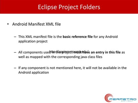 Android Eclipse Project Structure Ppt