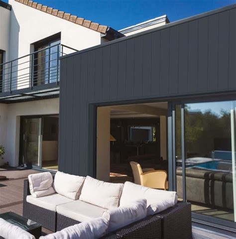 Fortex Cladding Shadow Gap 182mm Plank 5m Length Bliby Plastics