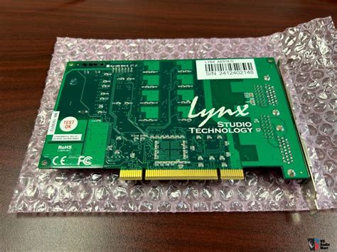 Lynx Studio AES G PCI Card Multi Chan AES EBU Up To KHZ Photo US Audio Mart