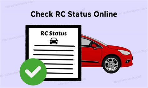 How To Check RC Status Online