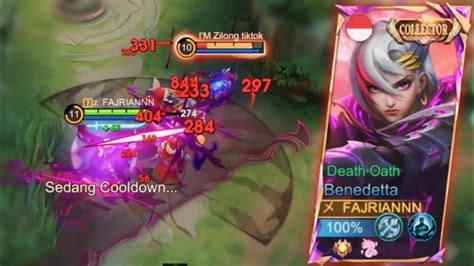 BENEDETTA EXP LANE BENEDETTA HIGH DAMAGE BENEDETTA GAMEPLAY MOBILE