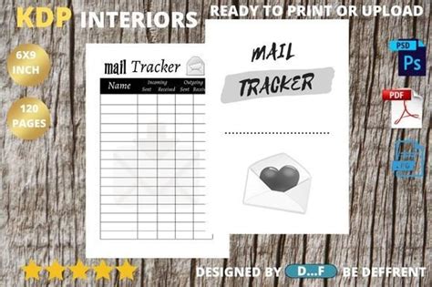 Mail Tracker Graphic By Be Deffrent Creative Fabrica