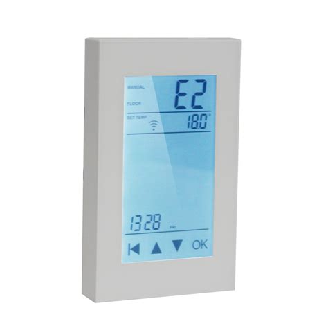 Home Floor Heating Thermostat Day Programmble LCD Display With GFCI Build In WiFi WiFi