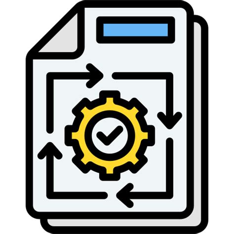 Procedure Generic Color Lineal Color Icon