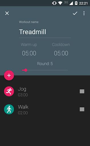 دانلود برنامه Workout Timer Hiit Tabata اندروید بازار