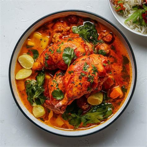 Premium Photo Chicken Mughlai