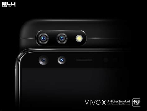 Blu Vivo X Packing An Full Screen Helio P Gb Ram Quad Cameras Launched Gizmochina