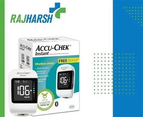 Accu Chek Instant Glucometer Bluetooth 10 Strips At ₹ 1100 Piece In Ahmedabad