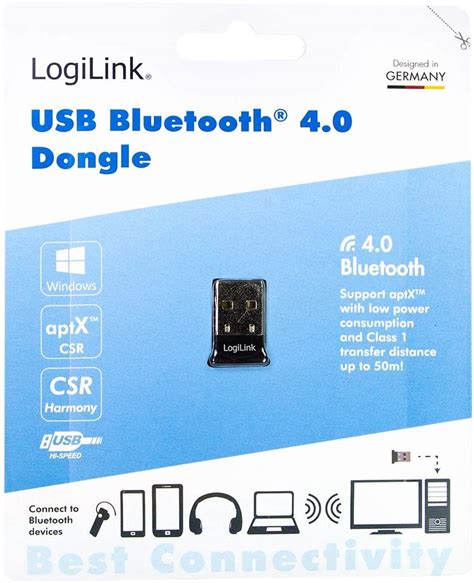 Logilink Usb Bluetooth V4 0 Dongle Robofix Computers And Smartphones