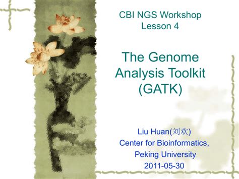 GATK Genome Analysis Toolkit For Variant Discovery