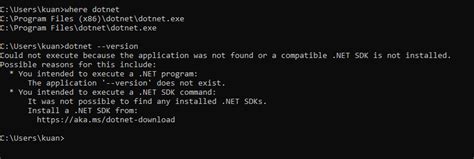 Installation Error Issue 8347 Dotnet Core GitHub