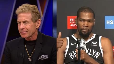 Kevin Durant Bluntly Rejects Praise From Skip Bayless