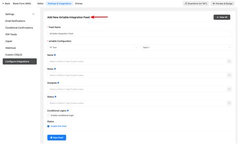 Airtable Integration With Fluent Forms WP Manage Ninja