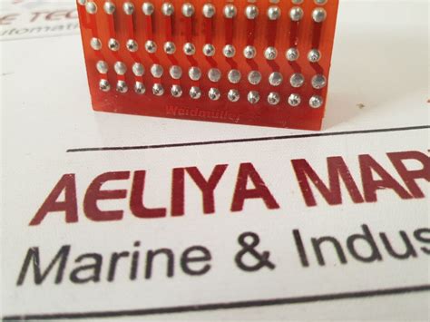 Weidmuller Rsd A22 Gse5 12 Terminal Block Aeliya Marine Tech