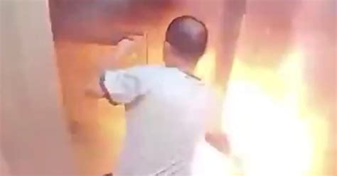 Watch Horrific Footage Shows Lithium Battery Explode Inside Elevator