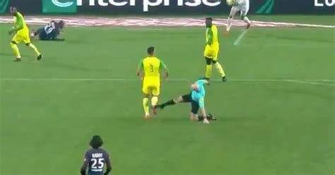 Five Times Football Officials Lost Their Heads After Linesman Elbows