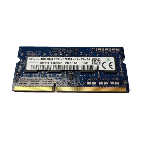 قیمت و خرید رم لپتاپ Ddr3 دو کاناله 12800مگاهرتز Cl11 اس کی هاینیکس مدل Pc3l ظرفیت 4گیگابایت