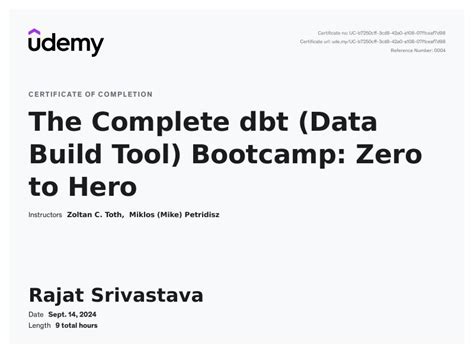 Rajat Srivastava On Linkedin Dbt Continuouslearning Dataengineering