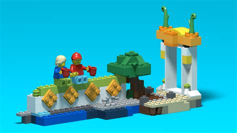 Lego Moc Bygglek Harbor Wall By Mattking4 Rebrickable Build With Lego