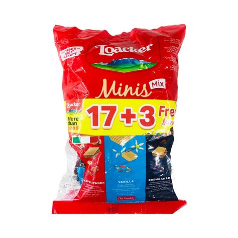 Loacker Minis Mix 17s 3 Free
