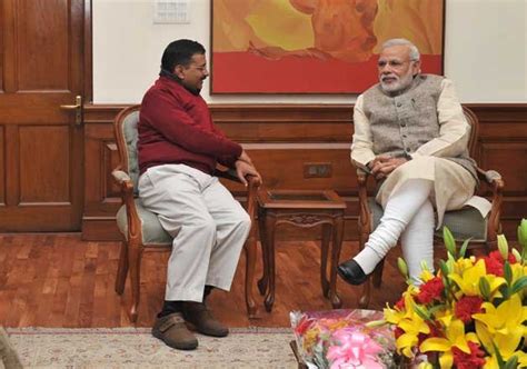 Delhi Cm Designate Arvind Kejriwal Raises Full Statehood Issue With Pm