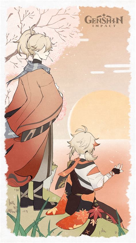 Kazuha Fan Art Genshin Impact Hoyolab