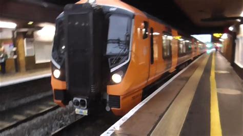 West Midlands Railway Class 730 047 Departure Birmingham International