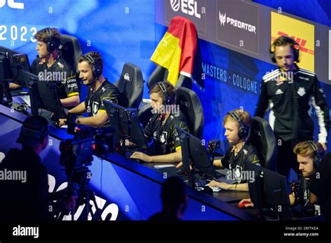 Cologne Germany Th Aug Team G Esports Acts On Stage At The Intel Extreme Masters