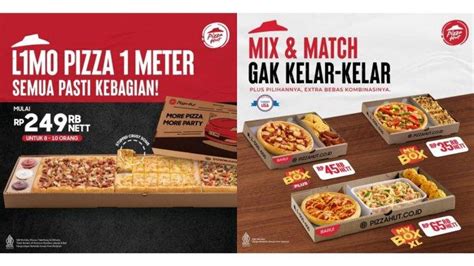 Promo Pizza Hut 4 Juli 2022 My Box Mix Max Rp35 Ribu Pizza 1 Meter