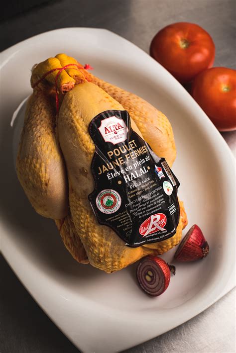 Poulet Fermier Jaune Label Rouge Halal Chez Vous