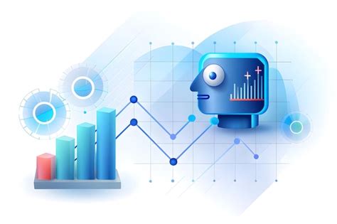 Photo Realistic As Ai Algorithm And Investment Chart Concept As An Ai Algorithm Icon Paired With