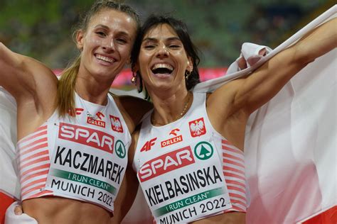 Polska sztafeta 4x400 metrów ze srebrem ME Brąz Anny Wielgosz