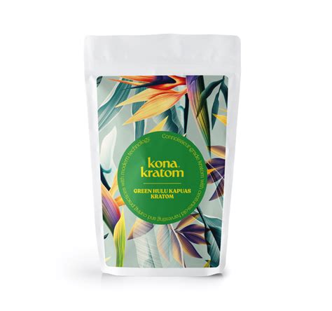 Buy Green Hulu Kapuas Kratom Powder Capsules Kona Kratom