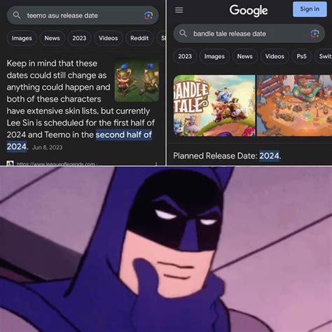 Is It Any Coincidence That The Teemo Asu Drops The Same Year As The